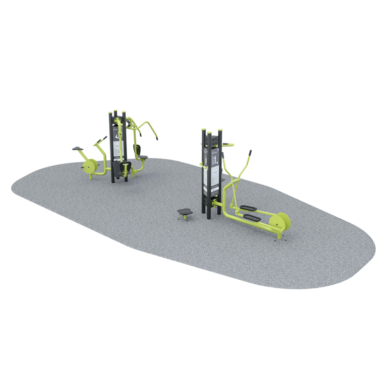 6 Station Mixed Gym - PlayCo